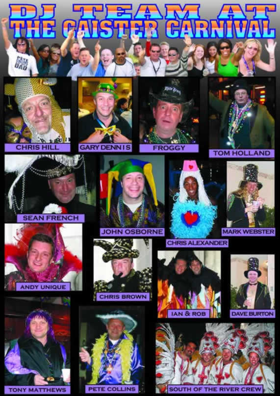 Caister DJ Team Past and Present